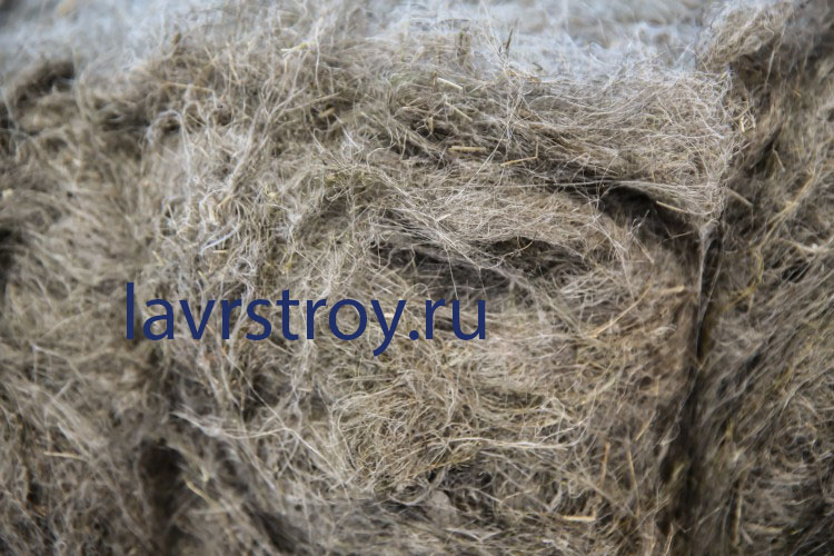 Пакля льняная (короткое льноволокно №4)